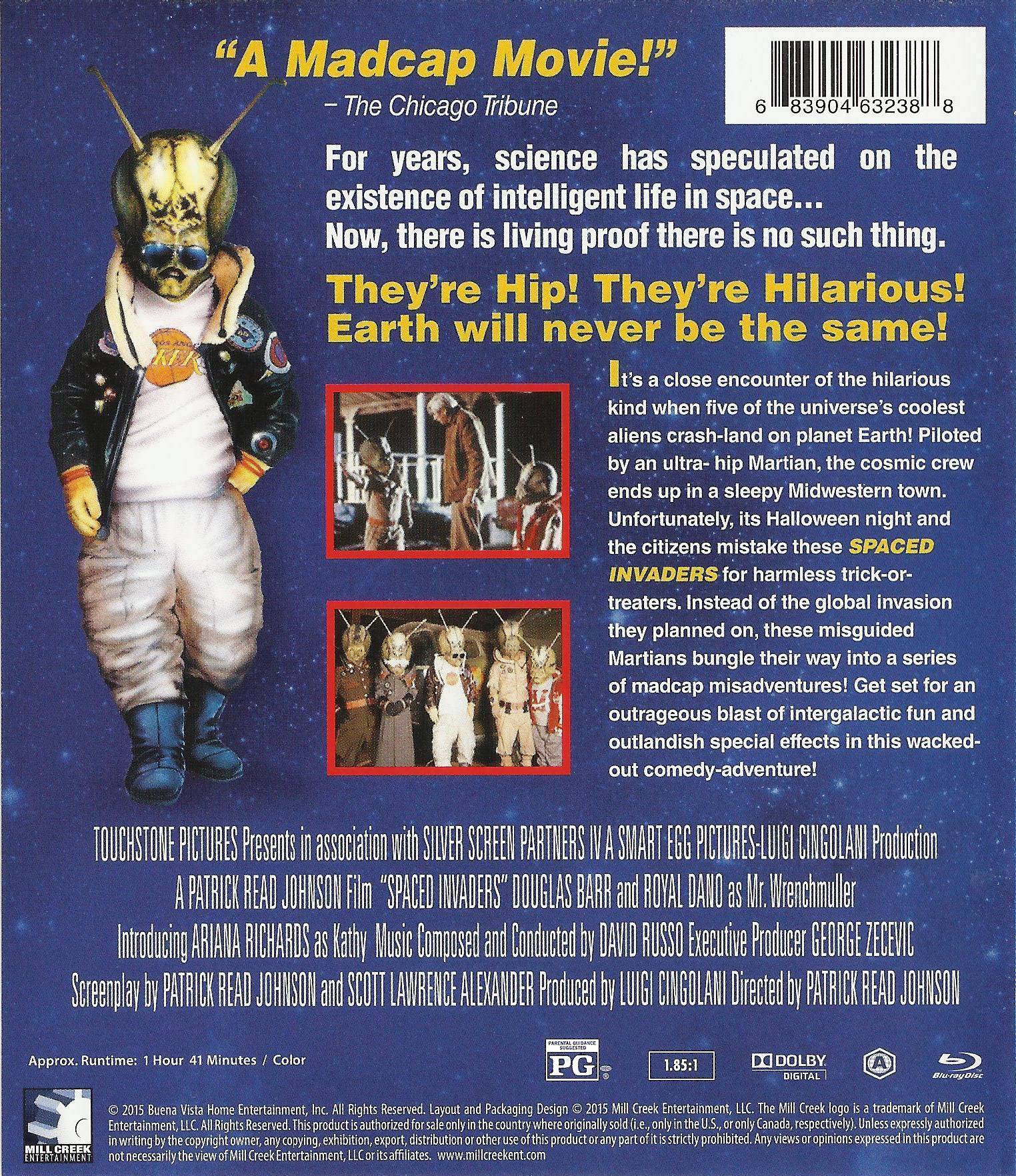 Spaced Invaders | Le Cinema Paradiso Blu-Ray reviews and DVD reviews